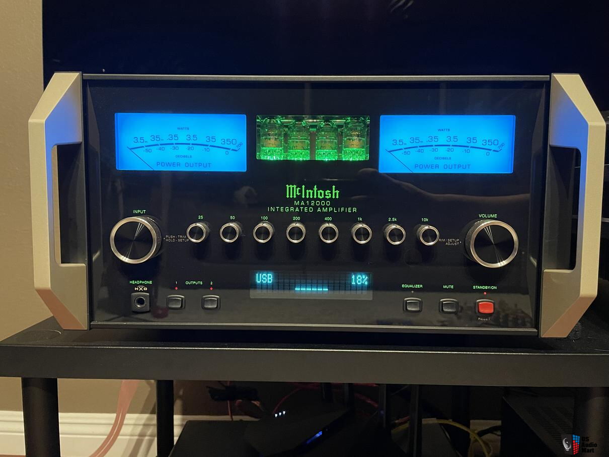 McIntosh MA12000 Hybrid Integrated Amplifier Photo #4078080 - US Audio Mart