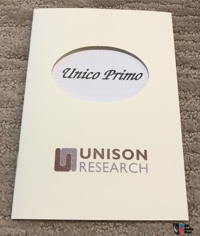 Unison Research Unico Primo Integrated Amplifier Photo #4079653 - US ...