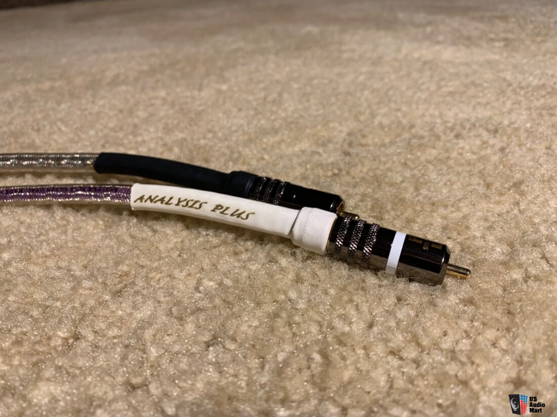 Analysis Plus Silver Oval 1.5M RCA For Sale - US Audio Mart