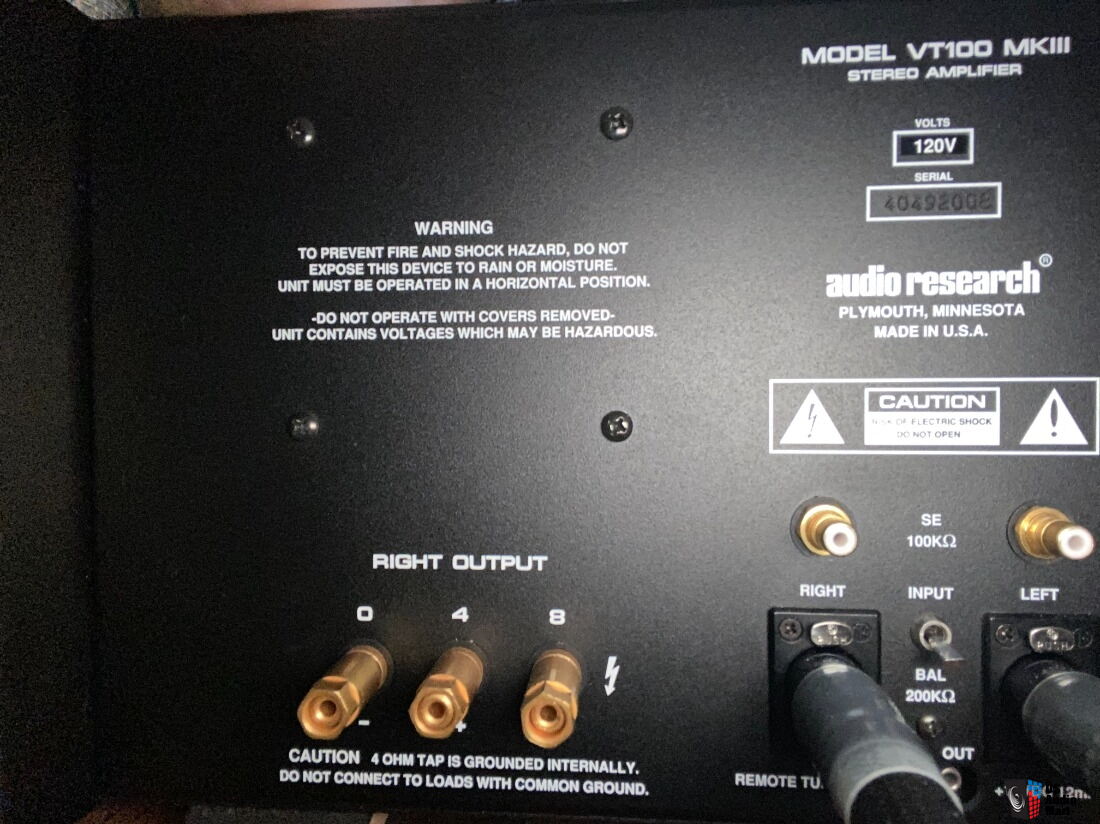 Audio Research VT-100 MKIII Photo #4079772 - UK Audio Mart