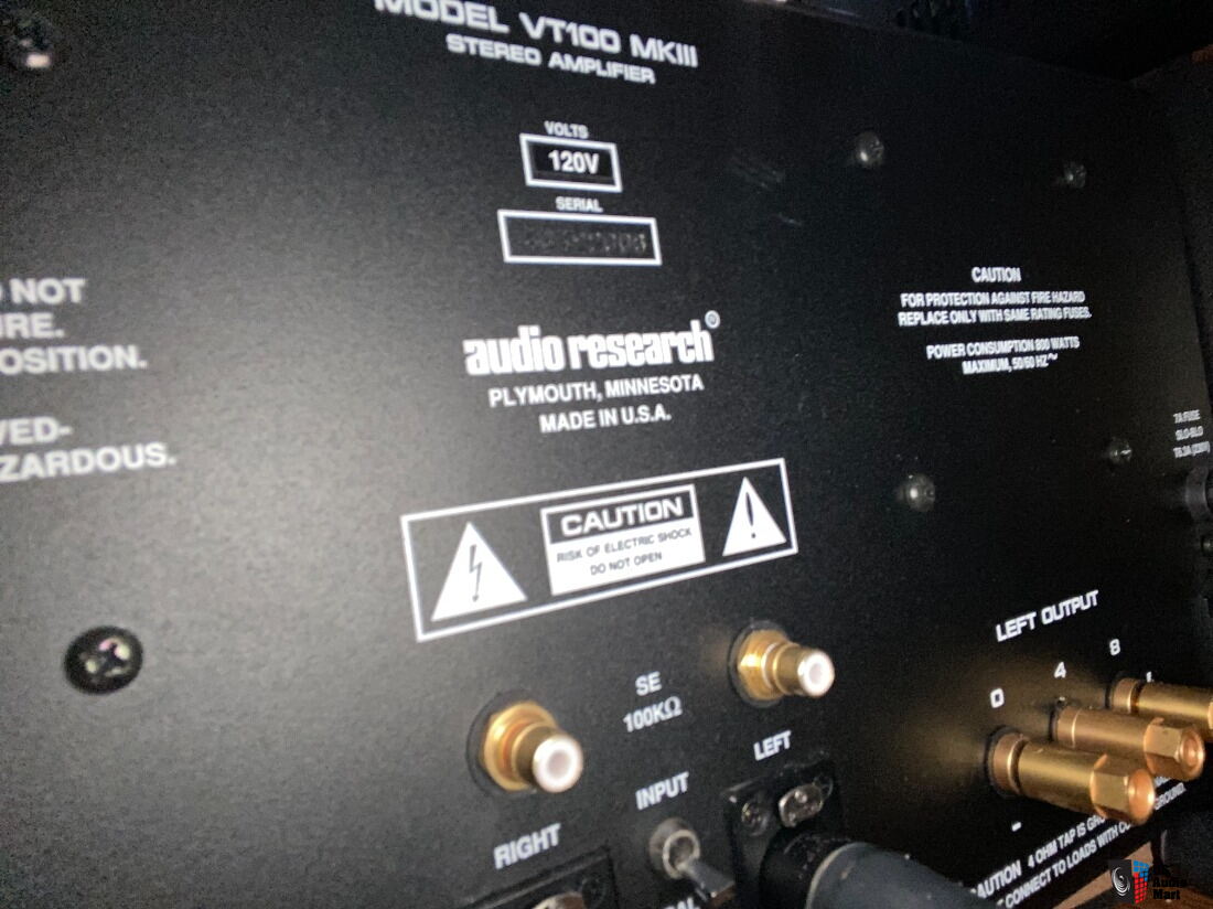 Audio Research VT-100 MKIII Photo #4079772 - UK Audio Mart
