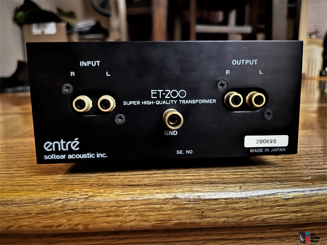 Rare/Vintage Entre ET-200 Step Up Transformer (1:32 Ratio/ 30 dB Gain ...