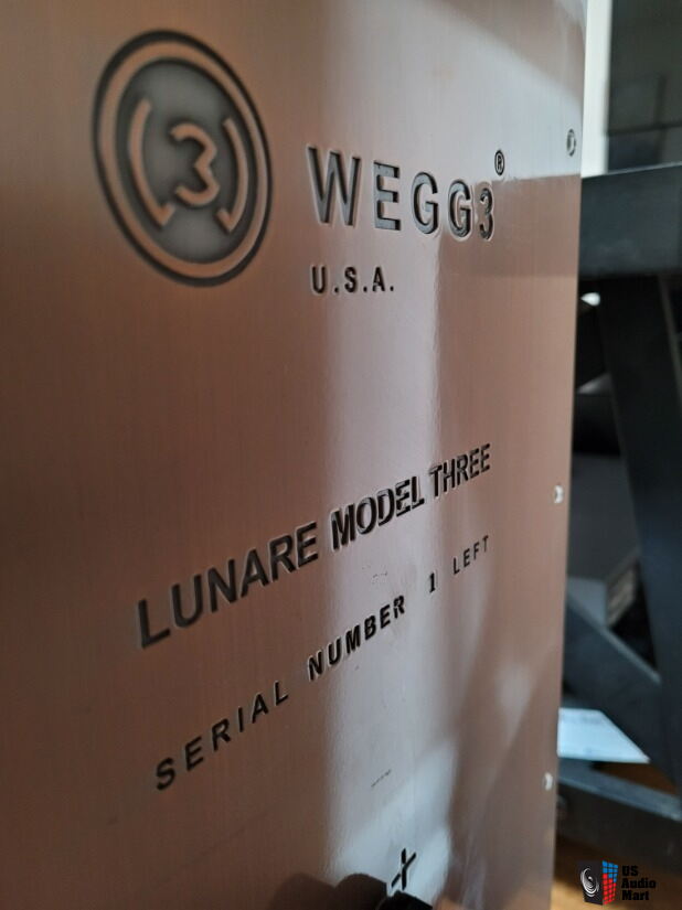 WEGG3. Lunare Three. Very rare speakers Photo #4080702 - US Audio Mart