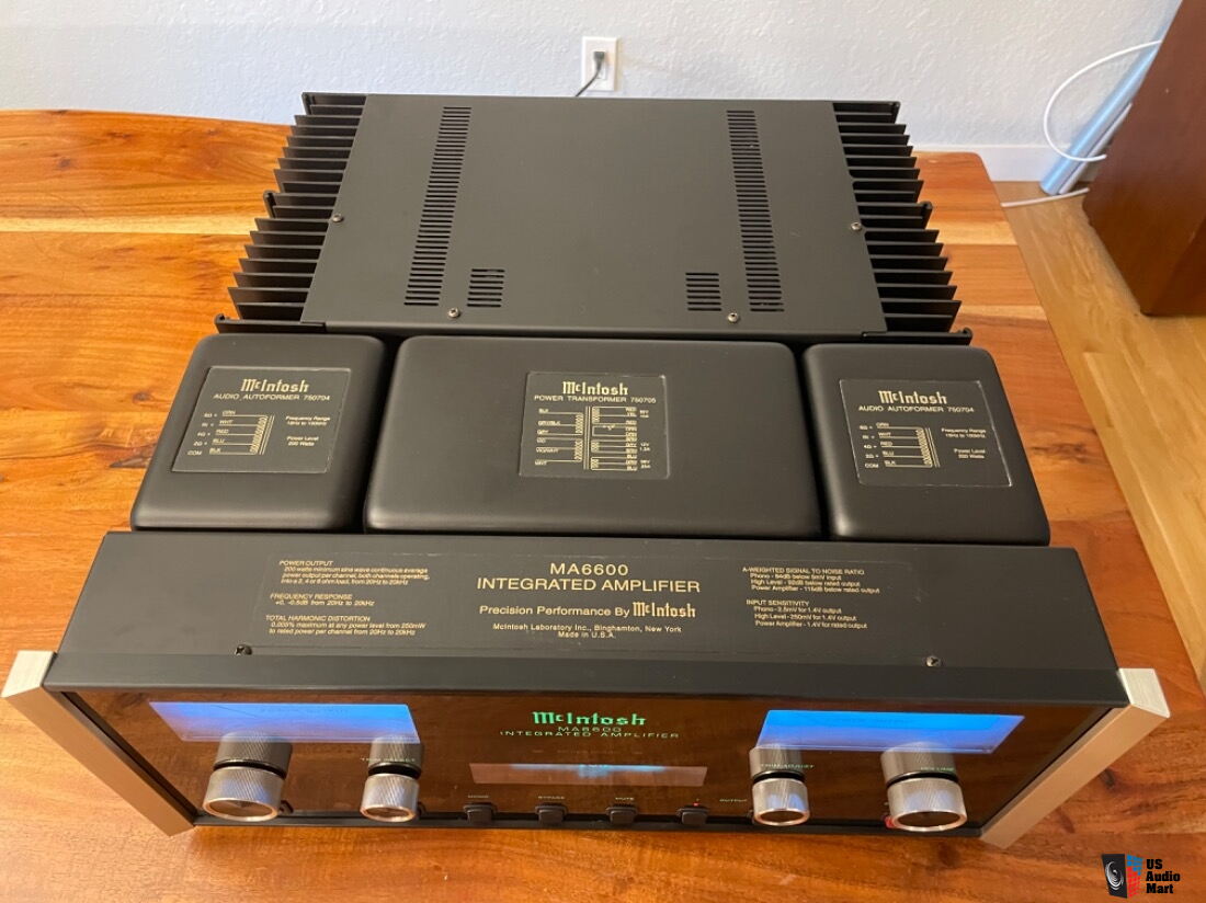 McIntosh MA6600 Integrated Amplifier (updated photos) Photo #4081007 ...