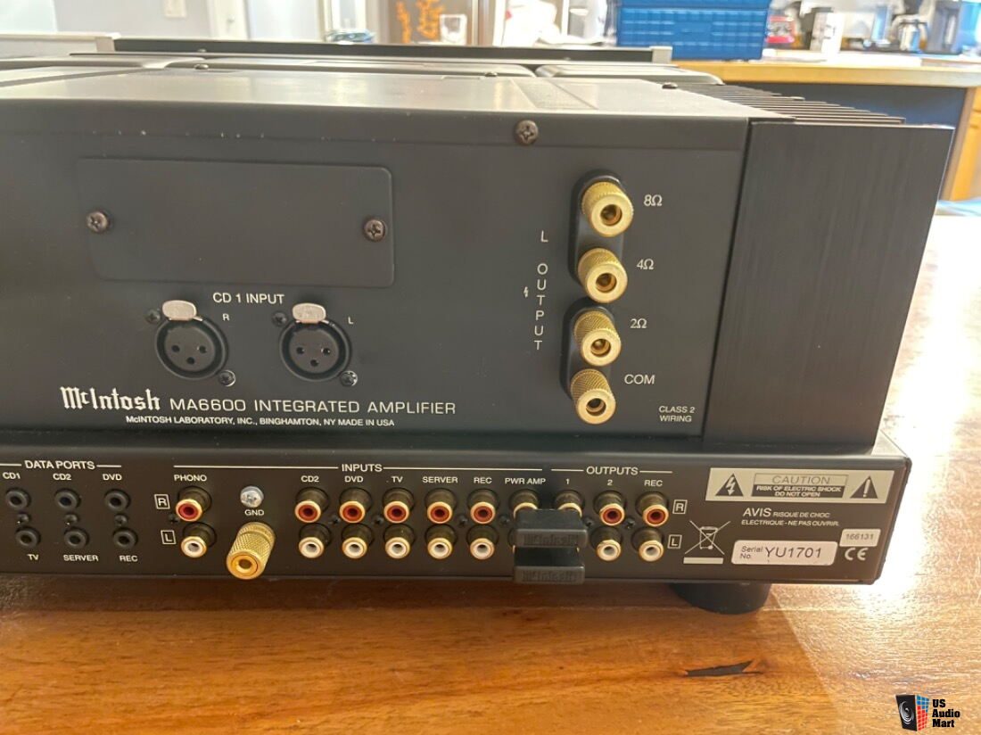 McIntosh MA6600 Integrated Amplifier (updated photos) Photo #4081007 ...