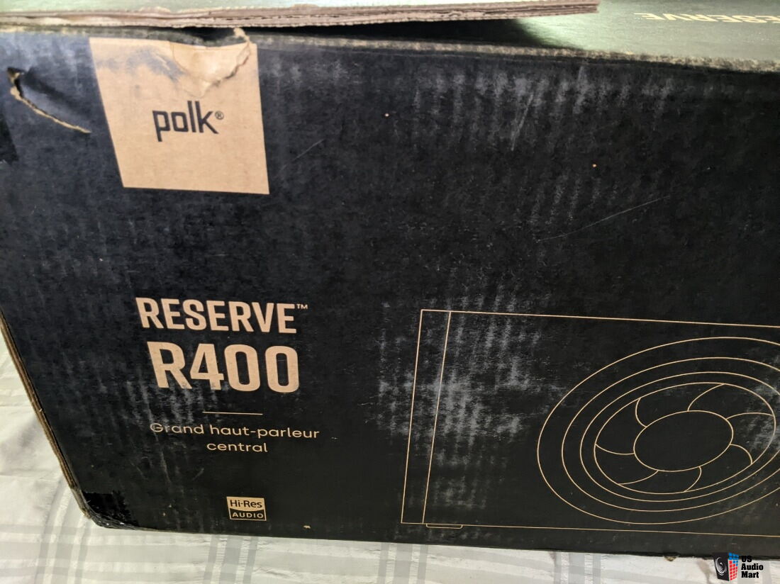 Polk Audio Reserve r400 Large center channel. 10 months old.As New ...
