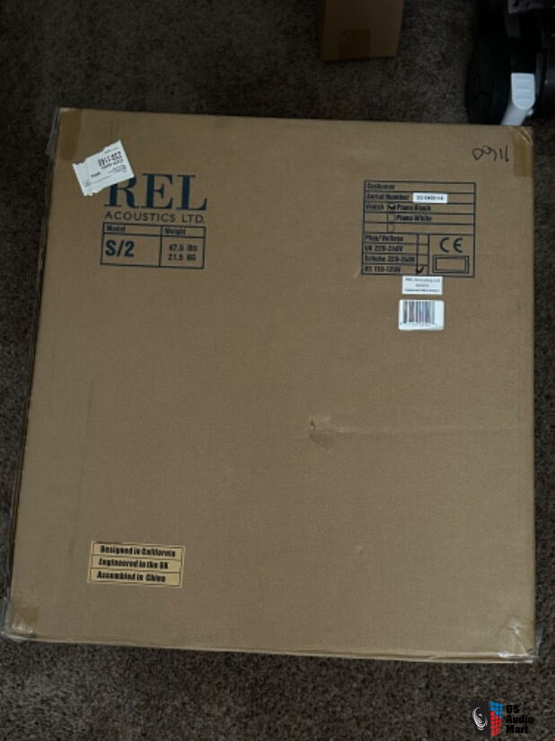 REL Acoustics S2 Powered Subwoofer Photo #4083741 - US Audio Mart