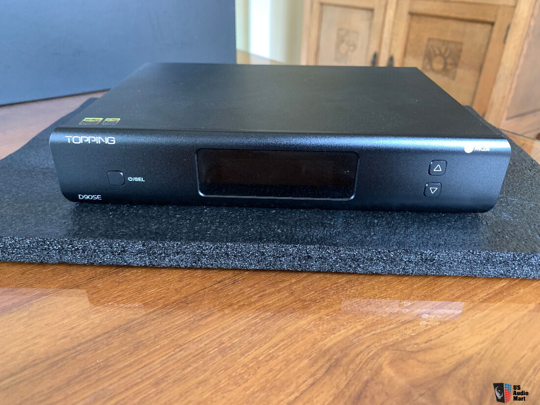 Topping D90SE with MQA, Black For Sale - US Audio Mart