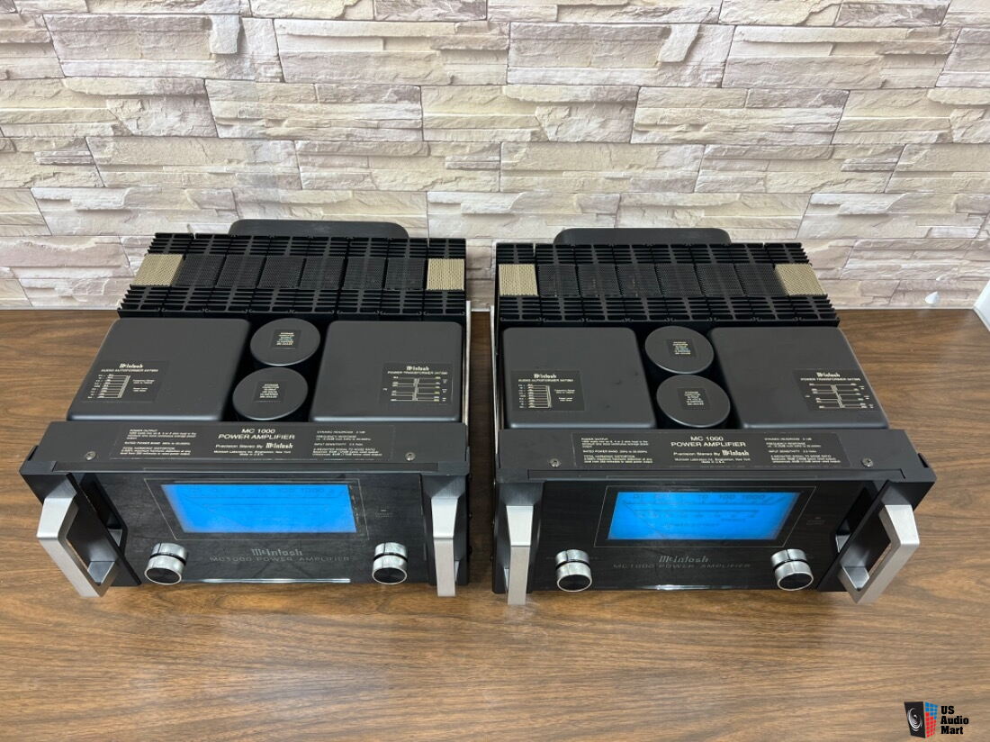 Pair of McIntosh mc1000 mono blocks working great Photo #4088197 - US ...
