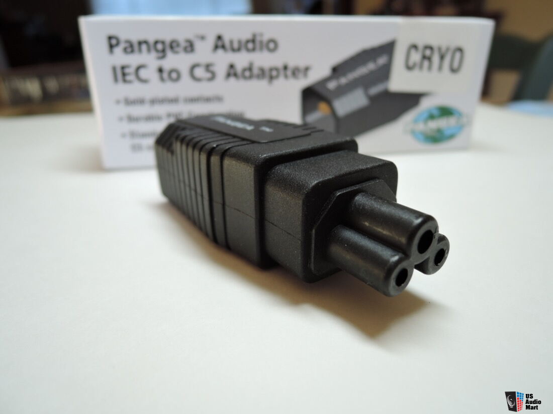 Pangea IEC 15A to c5 adapter Cryo. version Photo #4088295 - US Audio Mart