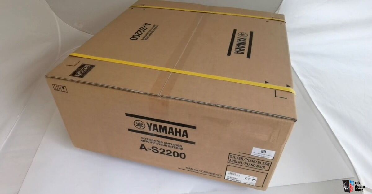 Yamaha AS2200 Integrated Amplifier SILVER | A-S2200 Dealer Ad - US ...