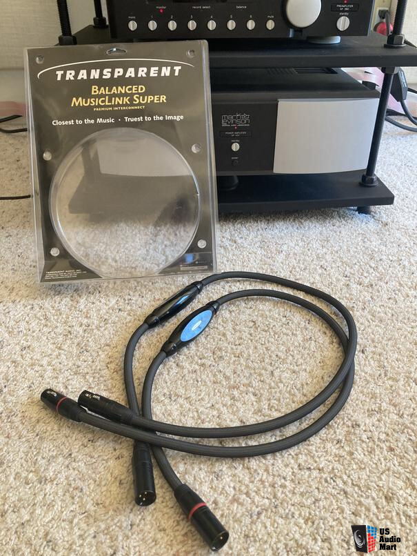 Transparent Audio Balanced MusicLink Super in MM2 Technology For Sale ...
