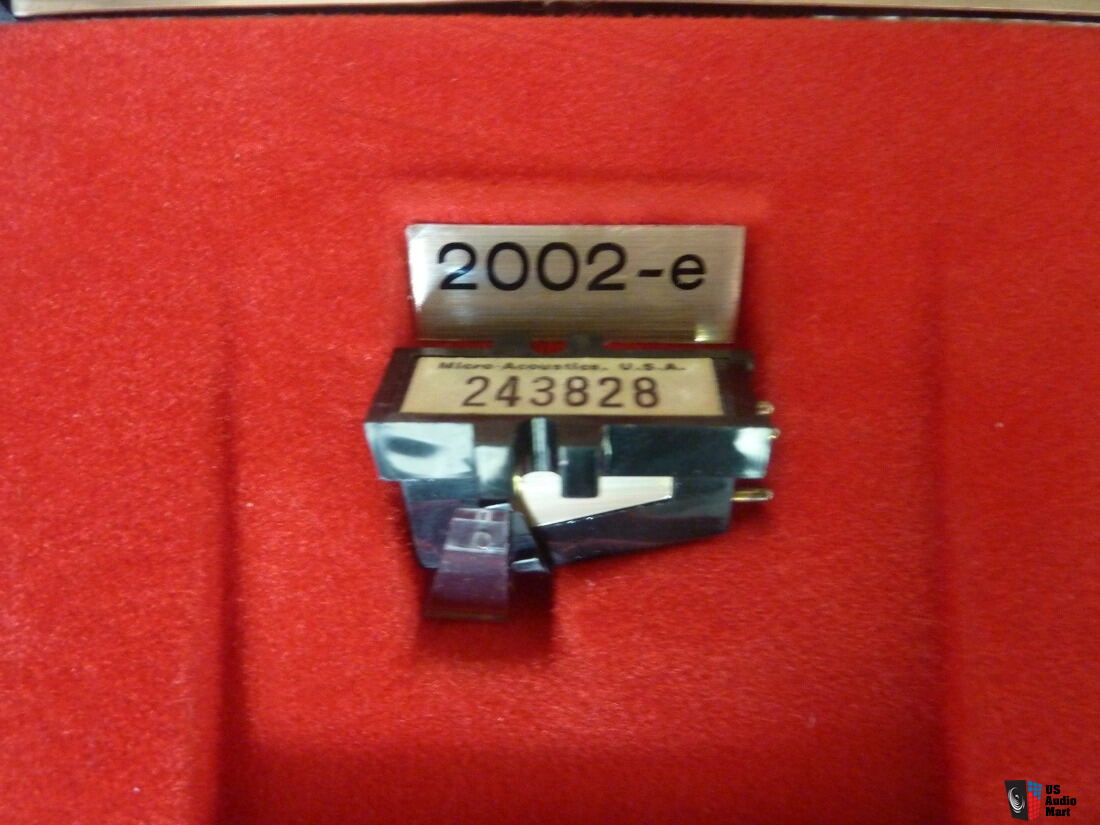 MICRO ACOUSTICS 2002e Phono Cartridge NM Photo #4090359 - US Audio Mart