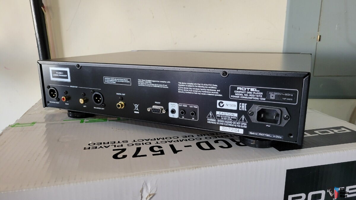 Rotel RCD 1572 MK1 CD player Photo #4091249 - US Audio Mart