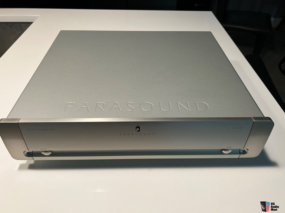Parasound JC3+ Balanced MC/MM phono stage in champagne Photo #4091296 ...