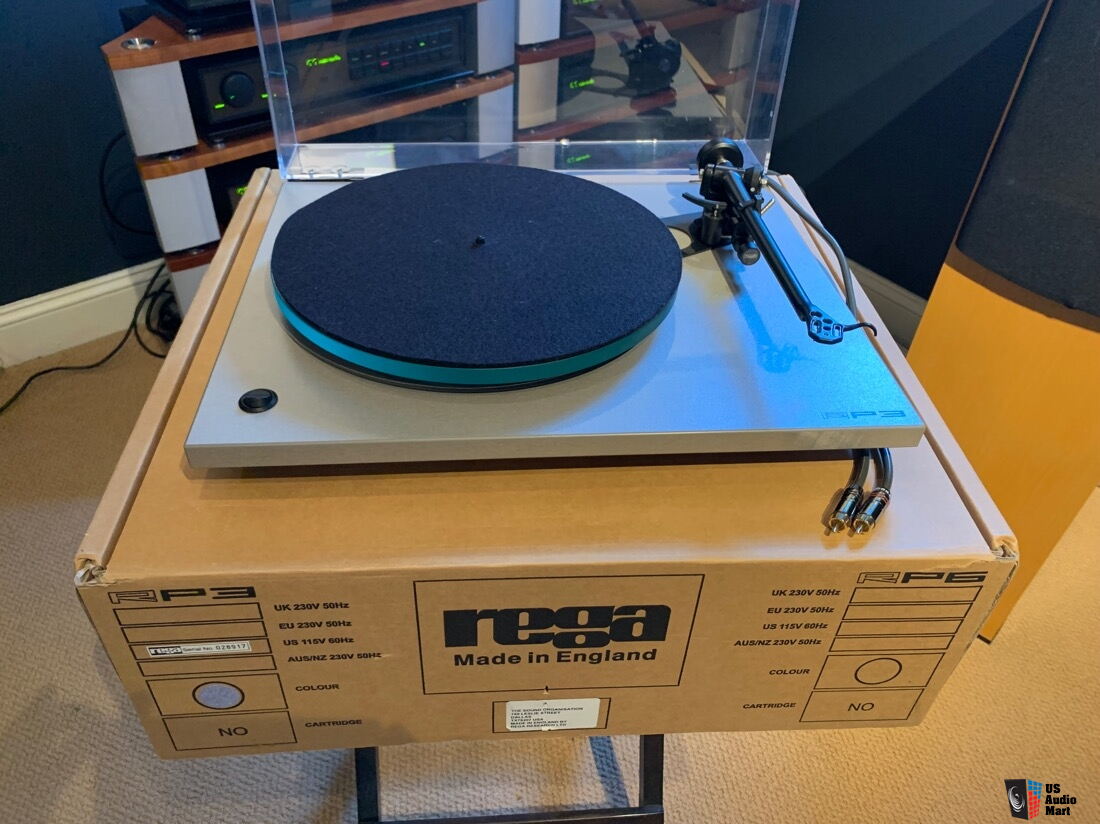 Rega RP3 Turntable Cardas re-wire Photo #4091577 - US Audio Mart