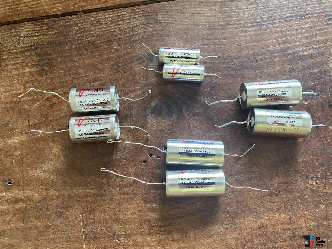 Vcap ODAM Capacitors - 10uF, 4uF, 2.2uF Photo #4091745 - US Audio Mart