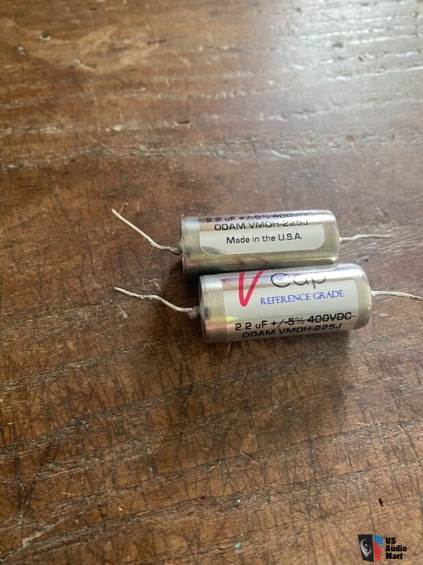 Vcap ODAM Capacitors - 10uF, 4uF, 2.2uF Photo #4091748 - US Audio Mart