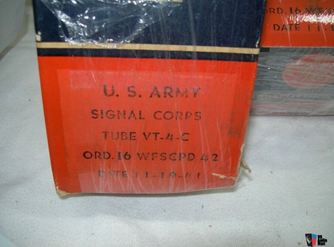 GENERAL ELECTRIC 211 NOS TUBES .....(2) pairs, 1 pr military boxes and ...