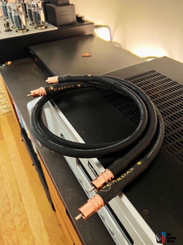 Cardas Clear Reflection 1M RCA interconnects pair - like new Photo ...