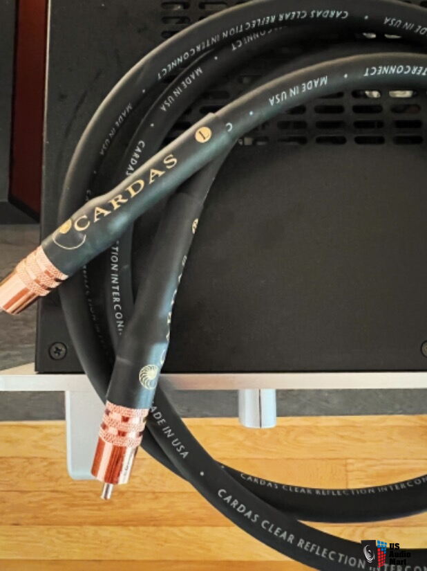 Cardas Clear Reflection 1M RCA interconnects pair - like new Photo ...