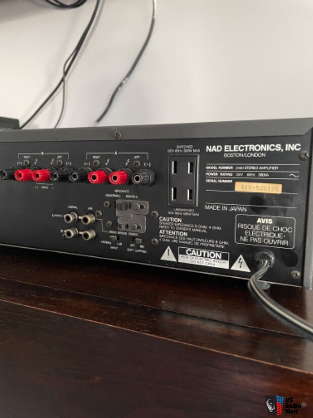 NAD 2400 monitor series power amplifier Photo #4095220 - UK Audio Mart