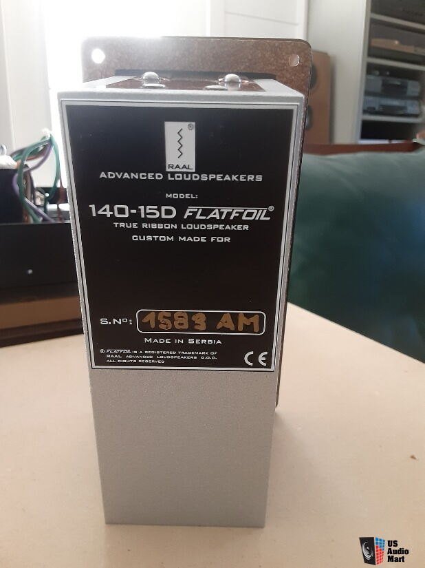 Raal 140-15D Ribbon Tweeter Pair Photo #4095447 - US Audio Mart