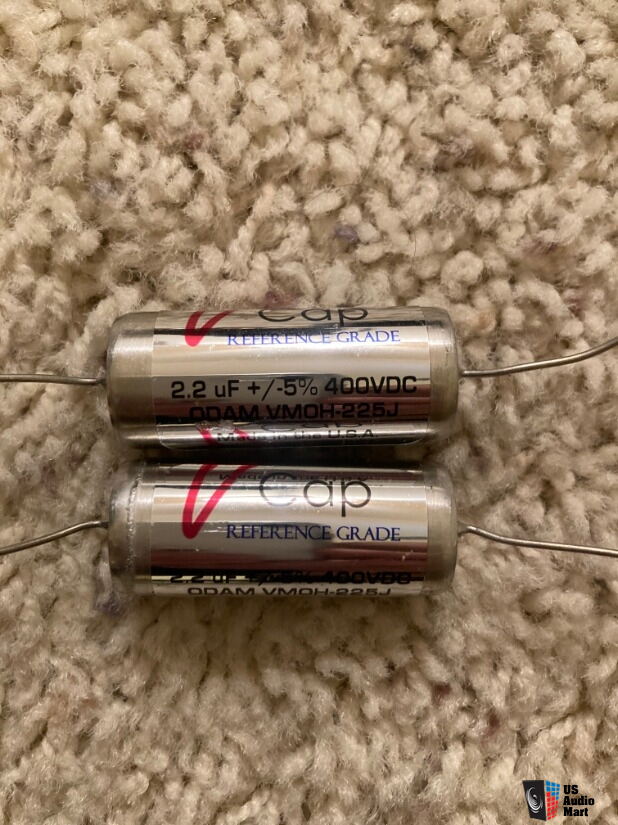 Lots of high end matched pair capacitors in different values, 50% off ...