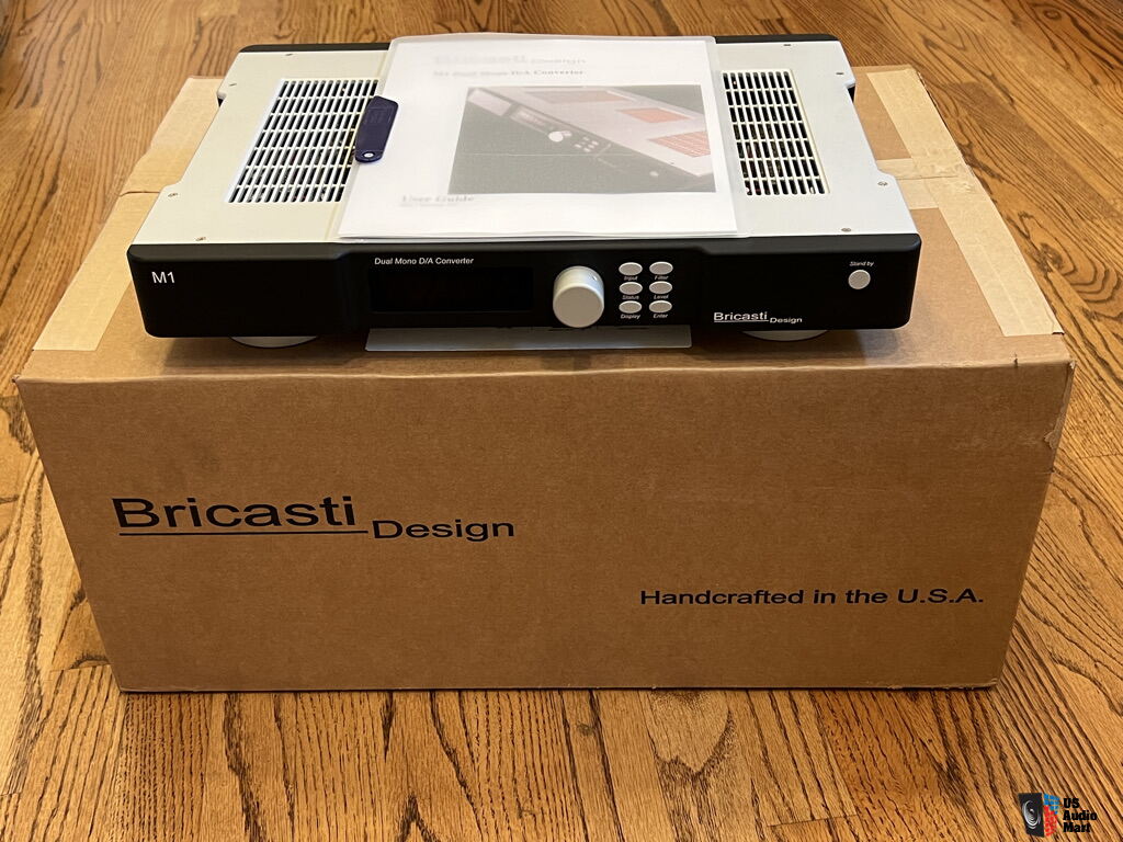 Bricasti M1 SE Dual Mono DAC - Network Card, MDx 1.09, and Remote ...