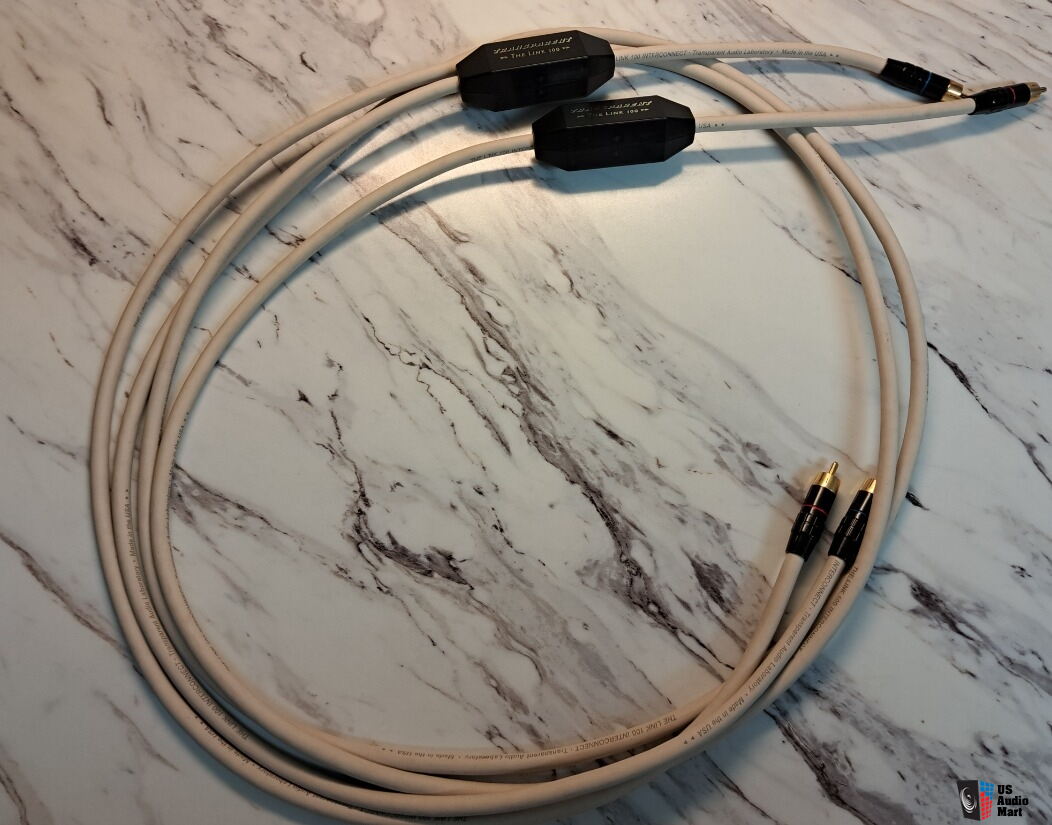 Transparent Audio The Link 100 interconnect 2M For Sale - US Audio Mart