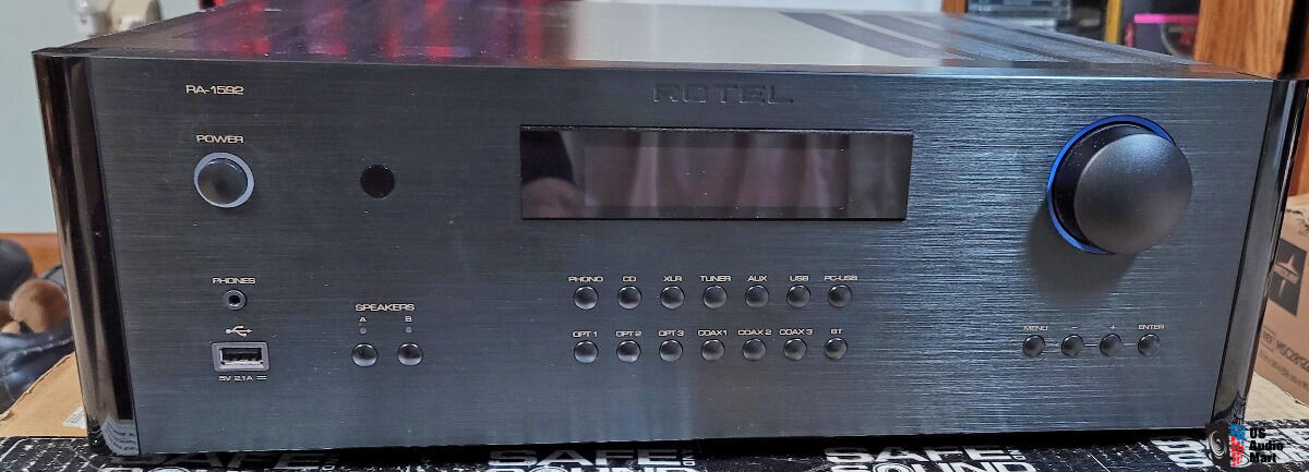 Rotel RA-1592 Integrated amplifier with built-in DAC and Bluetooth ...