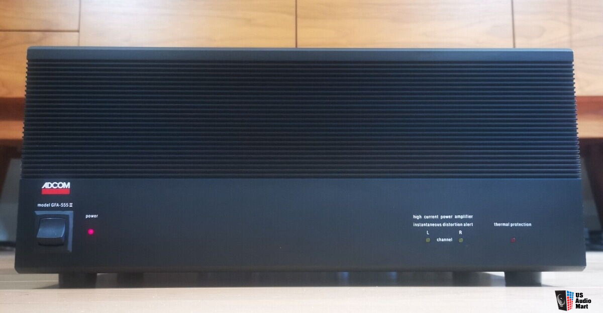 Vintage Adcom GFA-555 MKII Analog Stereo Power Amplifier (1990) Photo ...