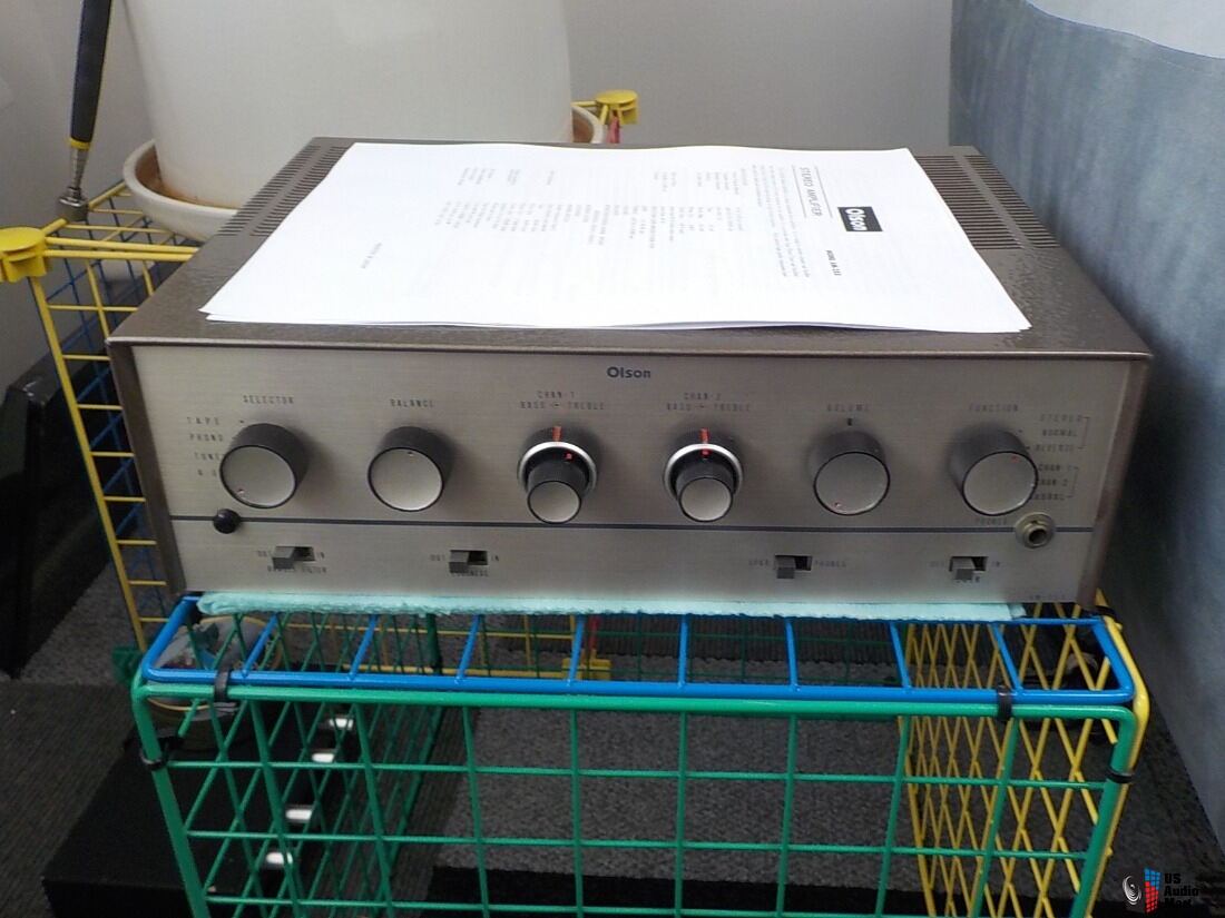 OLSON AM-253 Stereo Tube Integrated Amplifier Photo #4099253 - US Audio ...