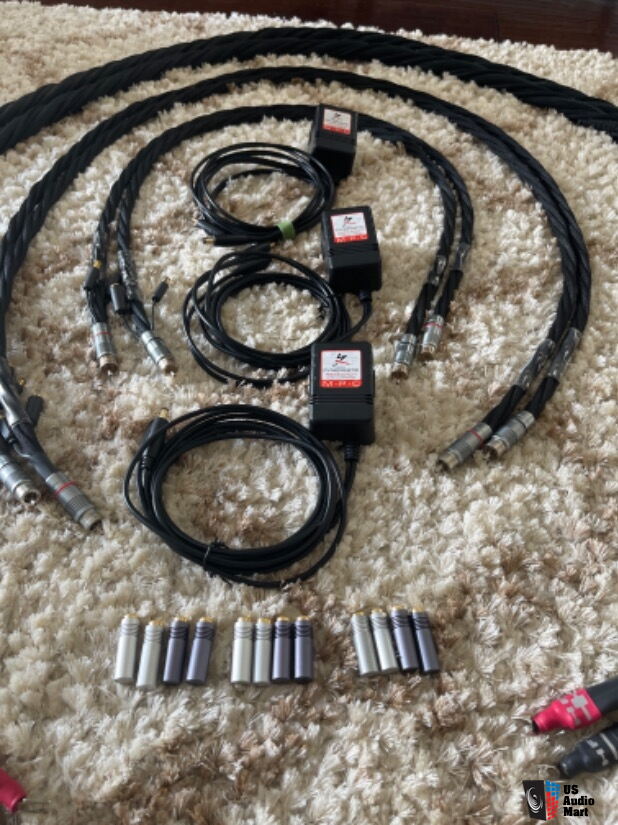 Synergistic Research CTS speaker cables CTS RCA interconnect cables ...