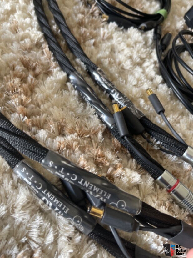 Synergistic Research CTS speaker cables CTS RCA interconnect cables ...