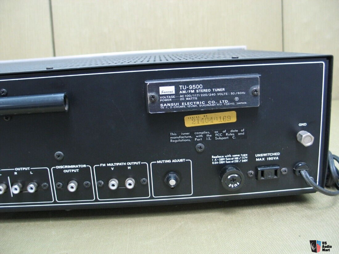 Sansui TU-9500 Vintage Stereo Tuner (Fully Tech Tested / Original ...