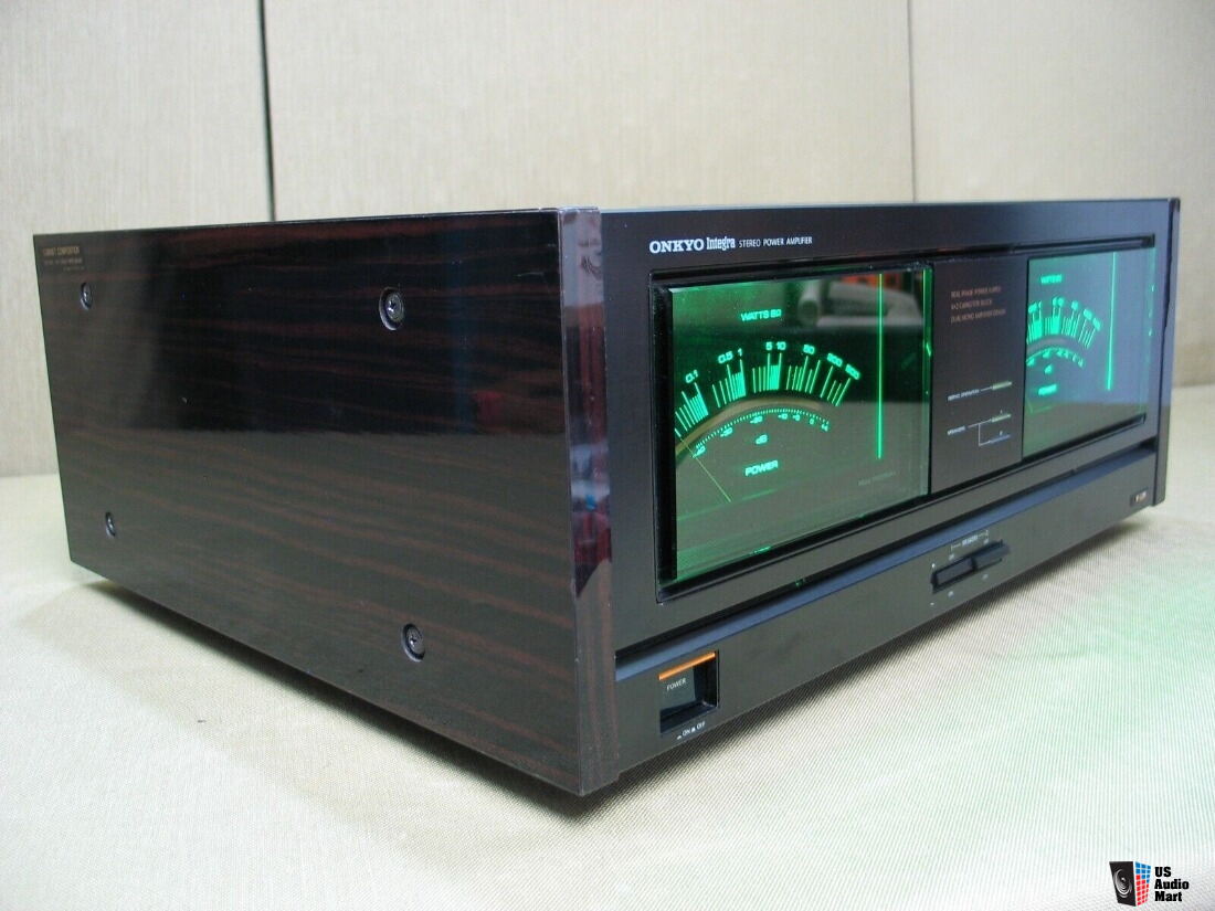 Onkyo M-504 Vintage Monster Stereo Power Amplifier (Tech Tested/ Owner ...