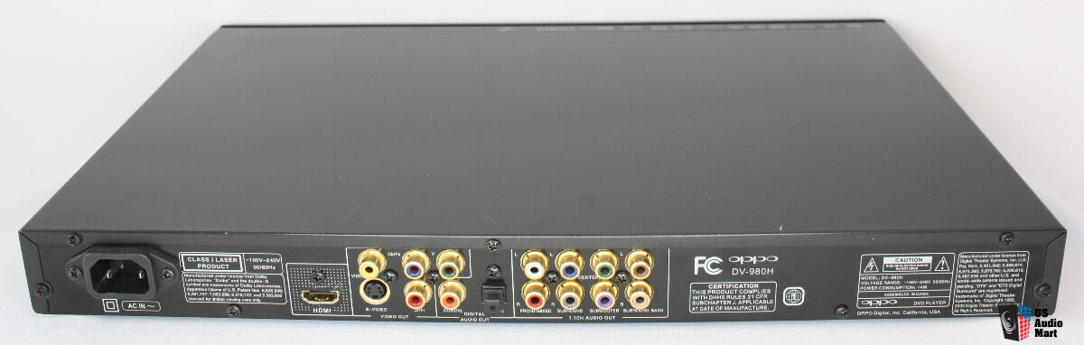 Oppo DV-980h DVD/SACD/HDCD Player with Remote Photo #4100759 - US Audio ...