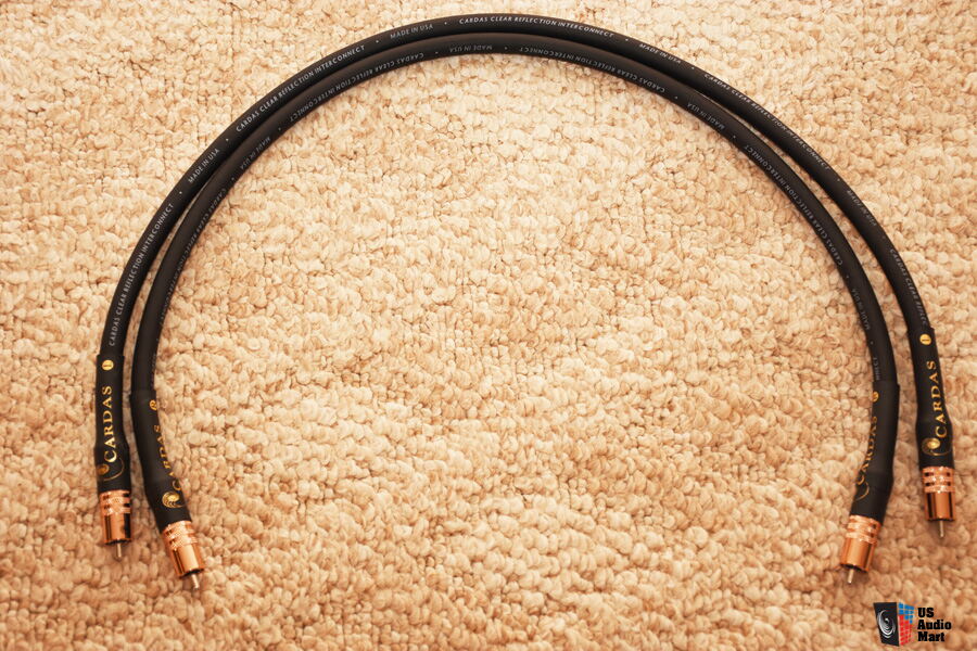 Cardas Clear Reflection Interconnect RCA .75m Photo #4102124 - US Audio ...