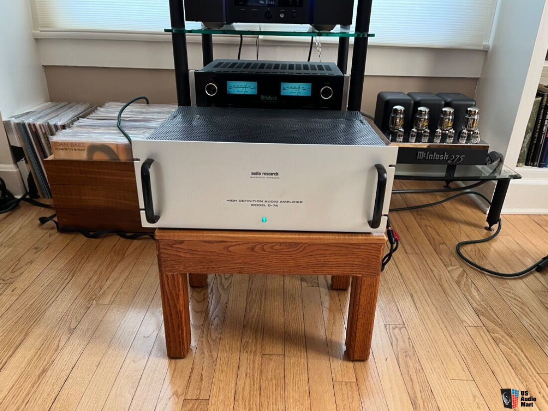 Audio Research D76 tube power amplifier Photo #4103651 - US Audio Mart
