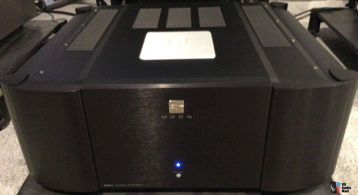 Simaudio Moon 870a power amplifier in Black *****very rare 300/600 ...
