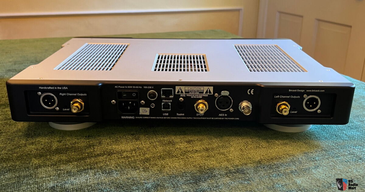 Bricasti M1 SE Dual Mono DAC - Network Card, MDx 1.09, and Remote ...