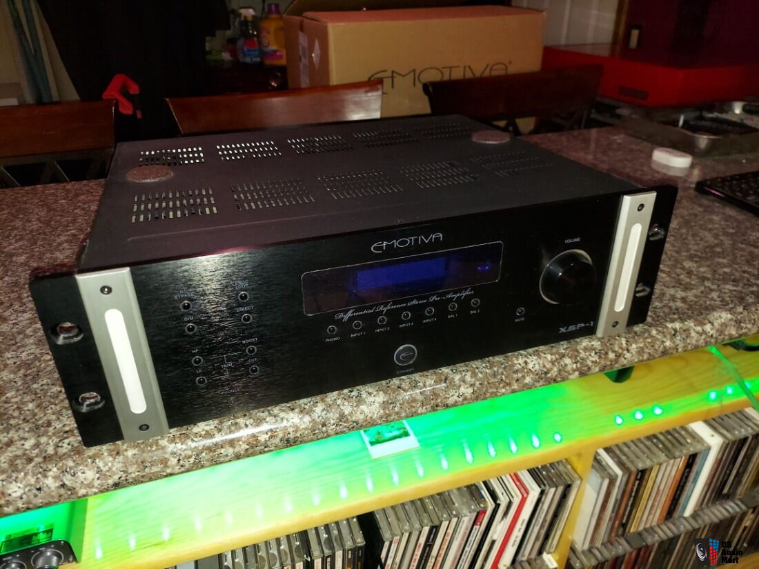 Emotiva XSP-1 Gen 2 Remote Control Preamplifier For Sale - US Audio Mart