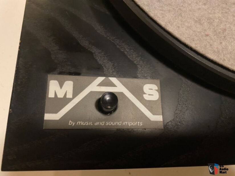 MAS MK.1 Turntable and MAS 250 Tonearm (Walker CJ58) Photo #4105147 ...