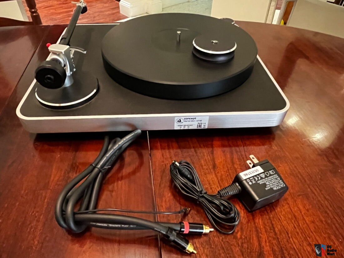 Clearaudio Concept Turntable - Silver with Dynavector 20x2 MC Cartridge ...