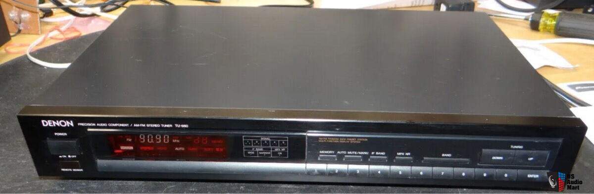 Upgraded Denon TU-660 FM tuner For Sale - US Audio Mart