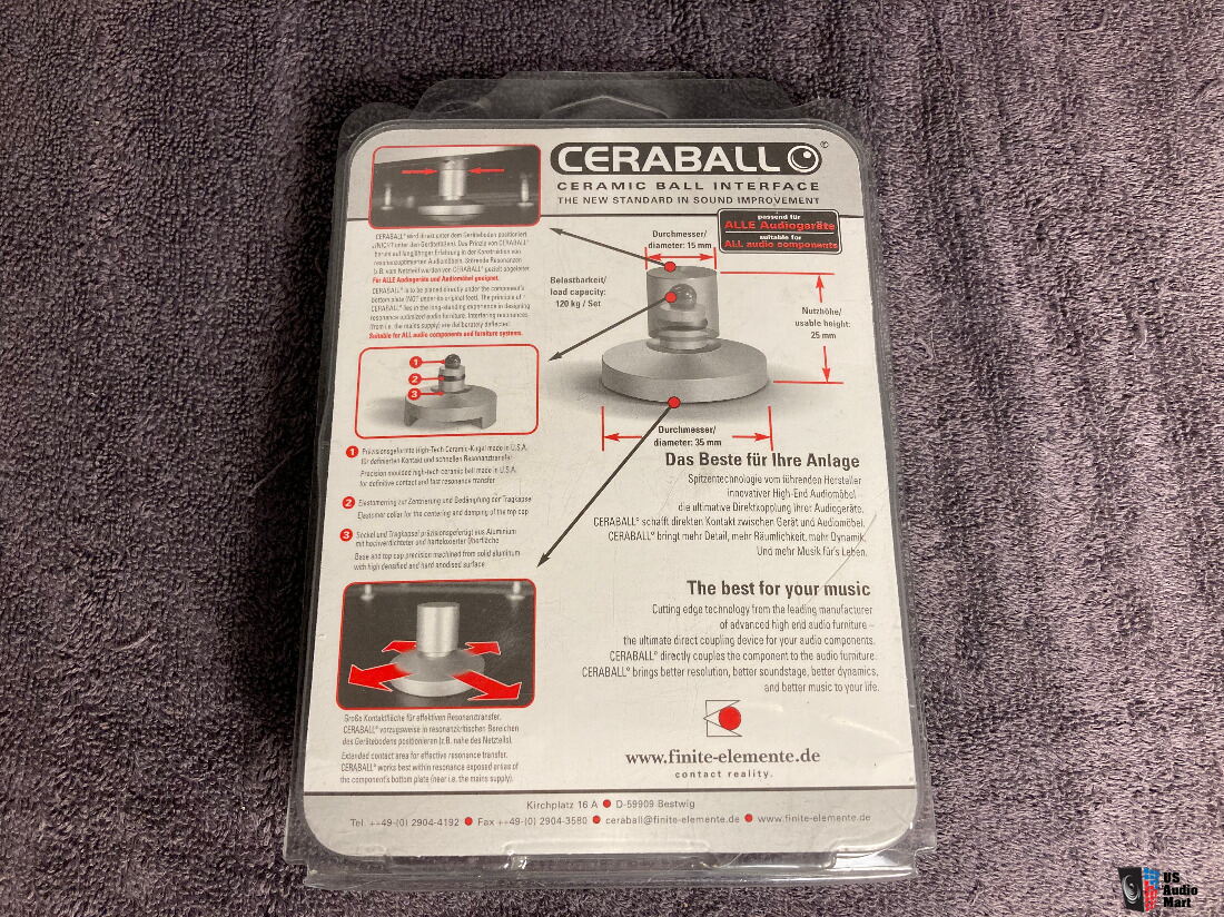 Ceraball Ceramic Ball Interface Stands Photo #4113129 - US Audio Mart