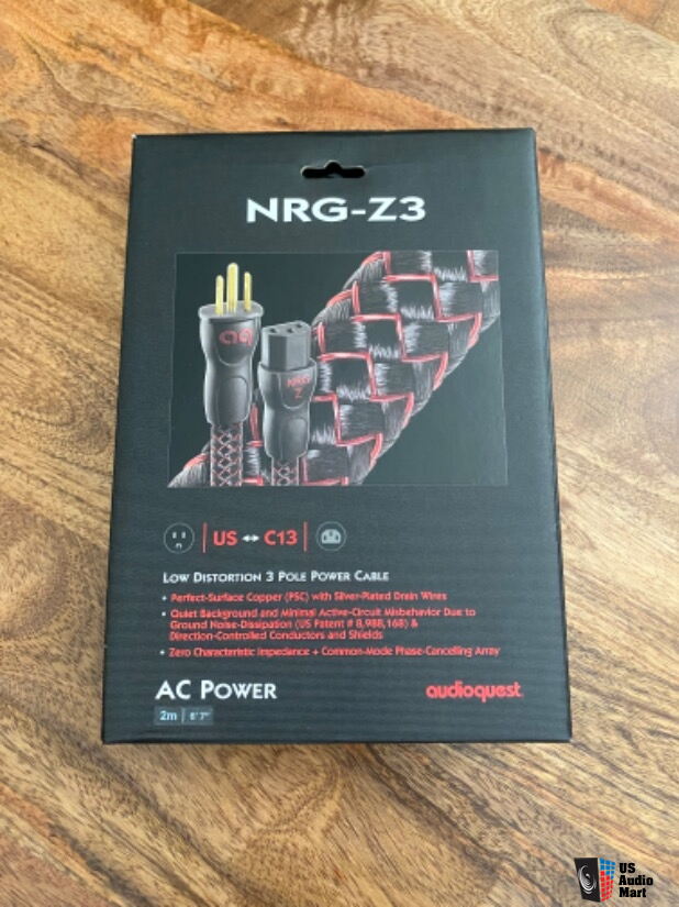 AudioQuest NRG-Z3 Power Cable (2m) Photo #4114365 - US Audio Mart