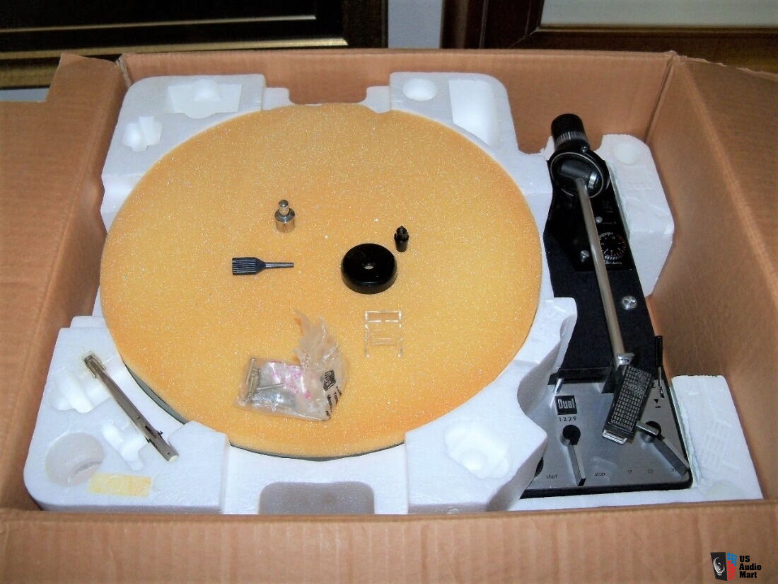 Fully Restored Dual 1229 Turntable Ck20 Plinth Shure M95ed Cartridge ...