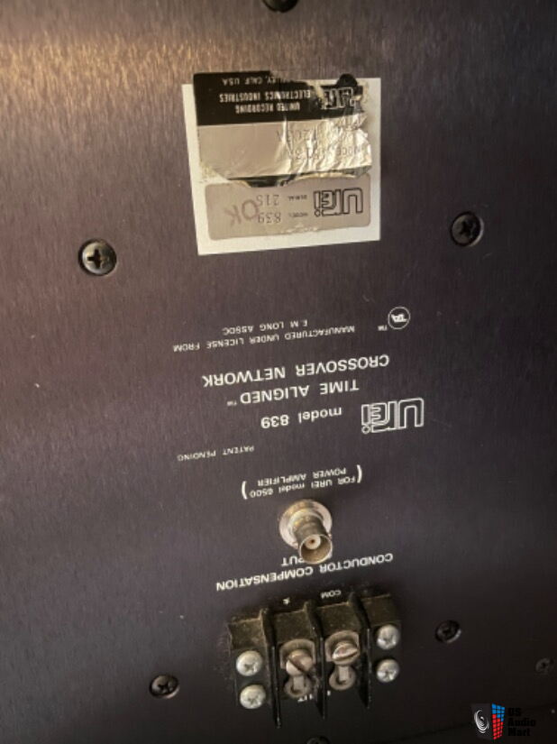 UREI 813a studio monitors, consecutive serial number pair, local Los ...